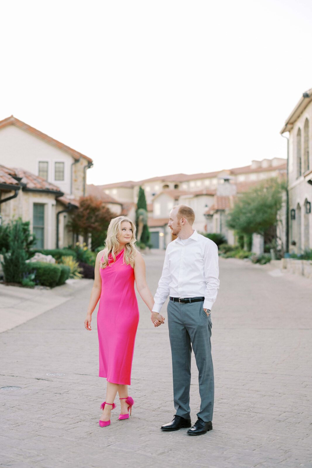 Dreamy Adriatica Village Engagement Session| Dallas Wedding Photographer